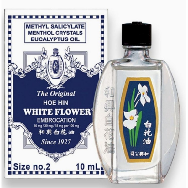 WHITE FLOWER EMBROCATION Menthol Crystals / Methyl Salicylate ...